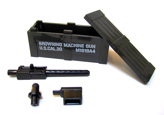 BrickArms M1919 Machine Gun and Crate Combo Restocked | Brickmania Blog