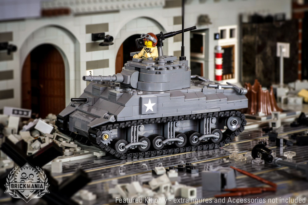 RESTOCK: Classic M4 Sherman Tank is Back in Stock | Brickmania Blog