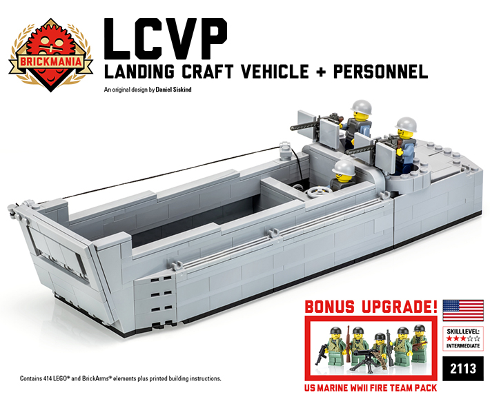 2113-LCVP-Higgins-Boat-Cover–Marine-Pack-710 | Brickmania Blog