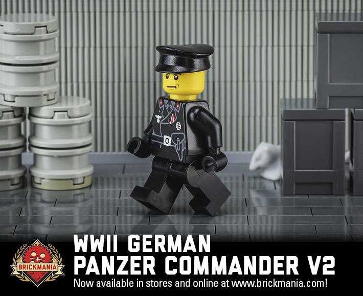 WWII German Panzer Commander V2 | Brickmania Blog