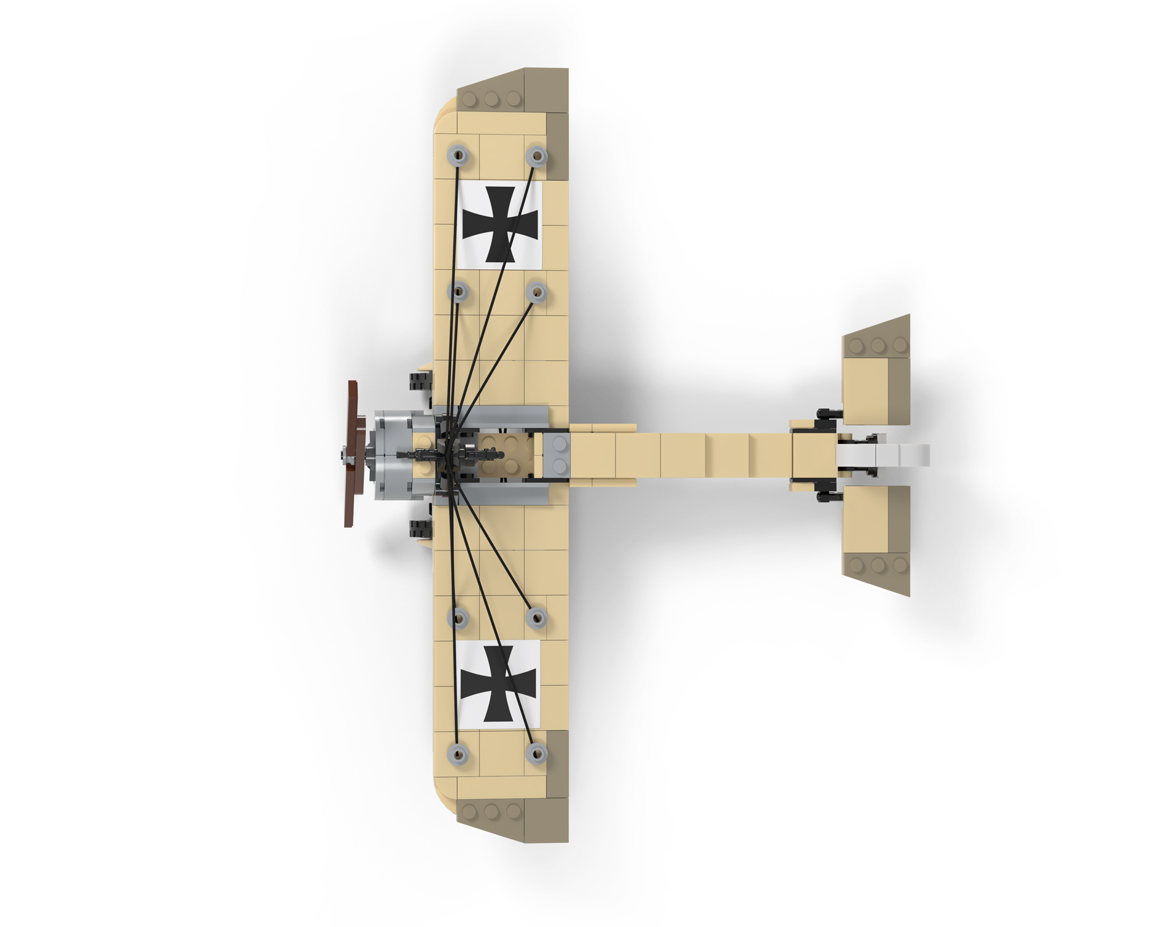 Fokker E.III Eindecker | Brickmania Blog