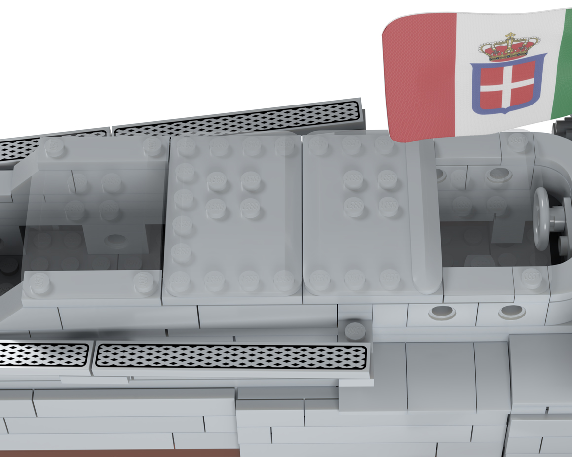 MAS 15 – Italian World War I Motor Torpedo Boat | Brickmania Blog