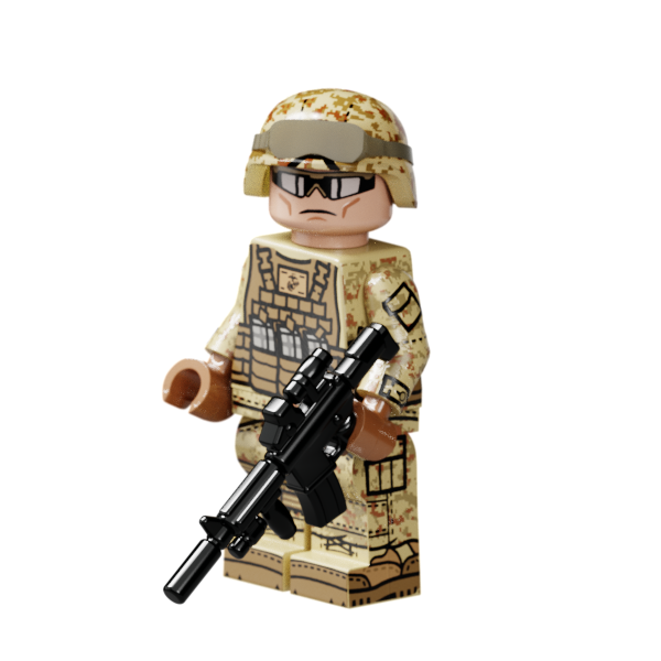 Modern Marine Rifleman (Light Flesh) | Brickmania Blog