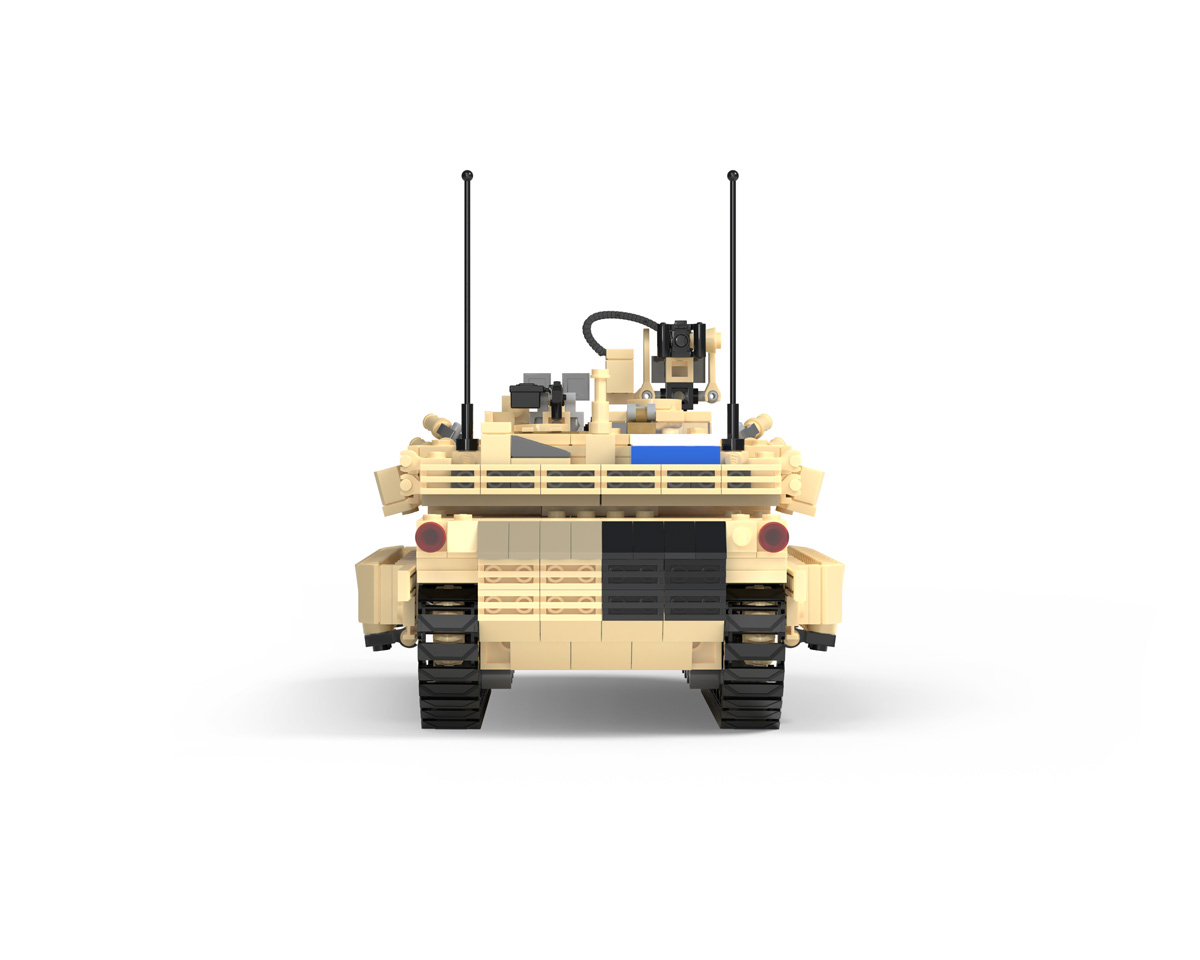 M1A2 Abrams – Main Battle Tank | Brickmania Blog