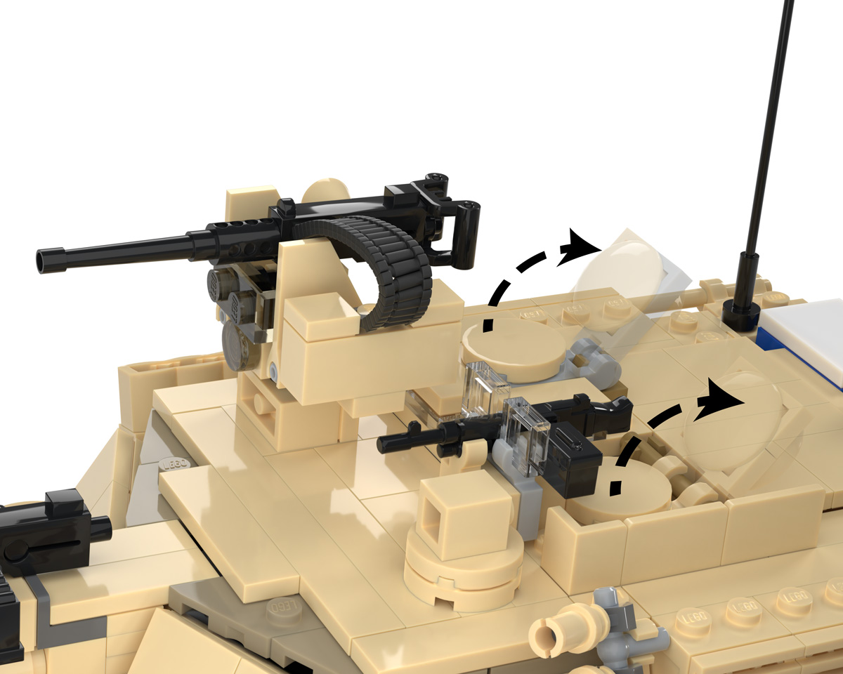 M1A2 Abrams – Main Battle Tank | Brickmania Blog