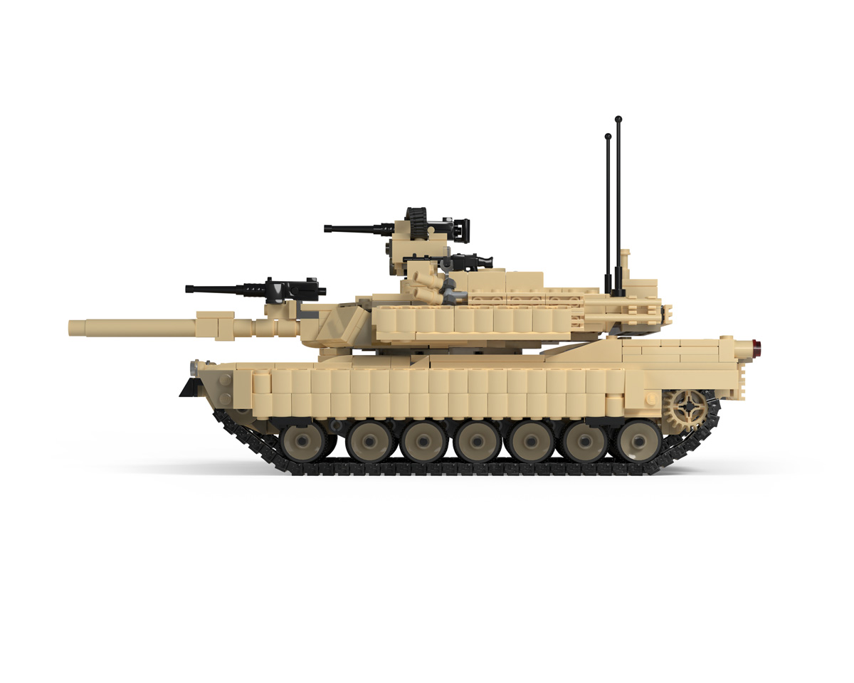 M1A2 Abrams – Main Battle Tank | Brickmania Blog