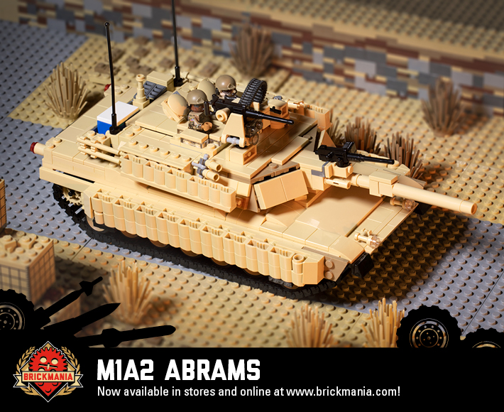 M1A2 Abrams – Main Battle Tank | Brickmania Blog