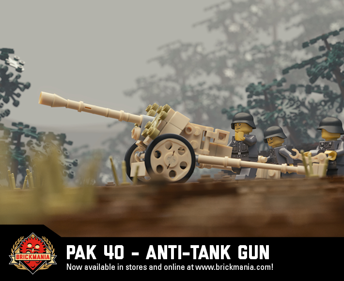 Pak 40 – Anti-Tank Gun | Brickmania Blog