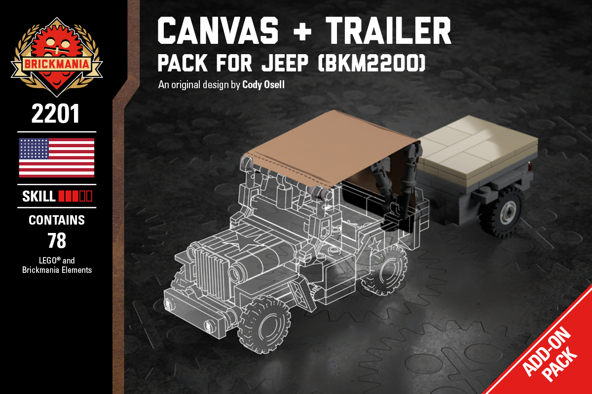 Canvas + Trailer – Pack for Jeep | Brickmania Blog