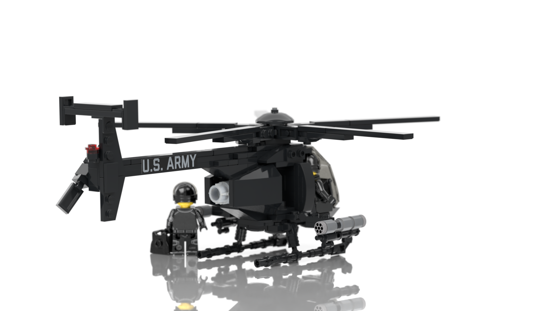 AH-6 Little Bird – Light Attack Helicopter | Brickmania Blog