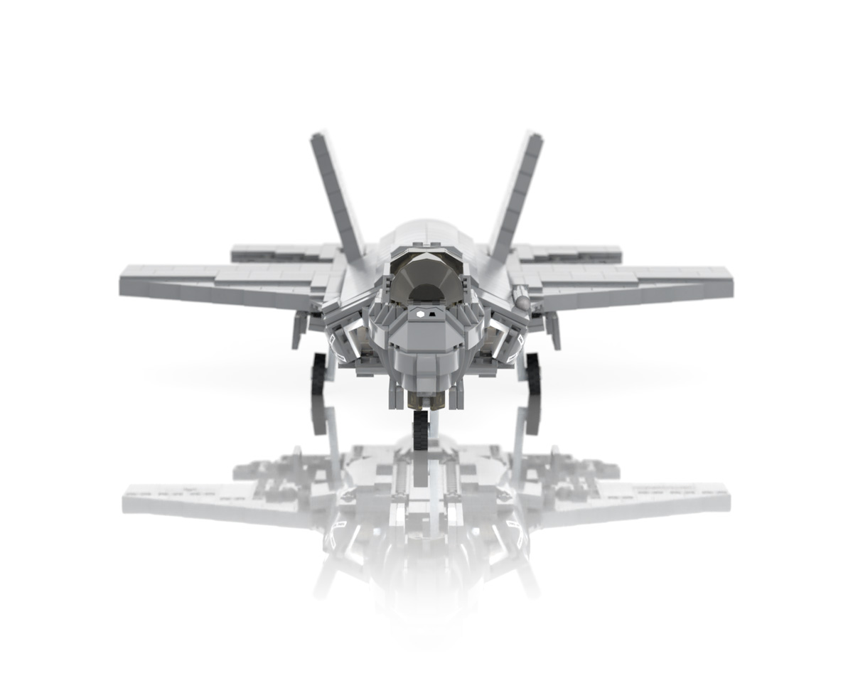 F-35B Lightning II – STOVL Stealth Multirole Fighter | Brickmania Blog