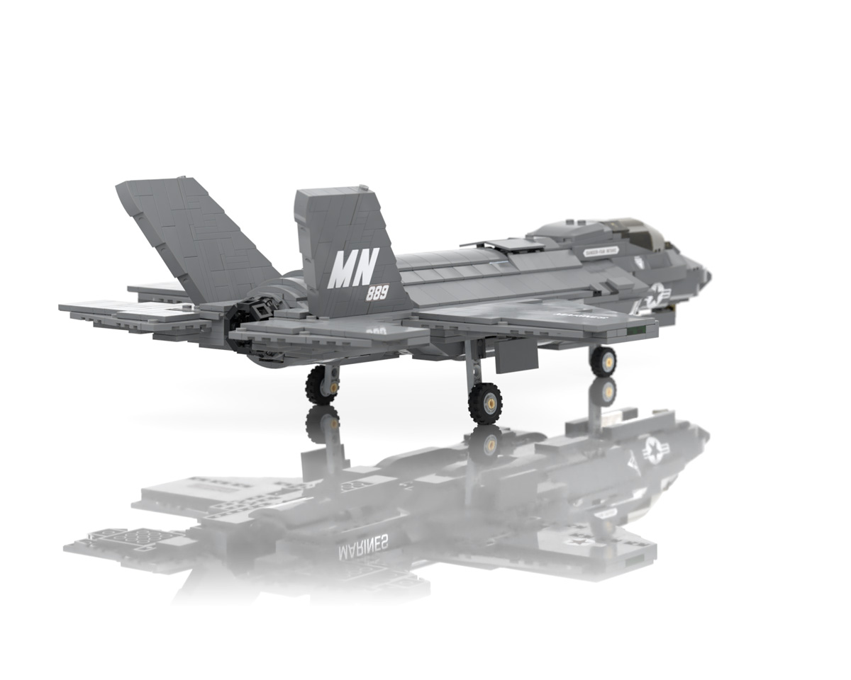 F-35B Lightning II – STOVL Stealth Multirole Fighter | Brickmania Blog