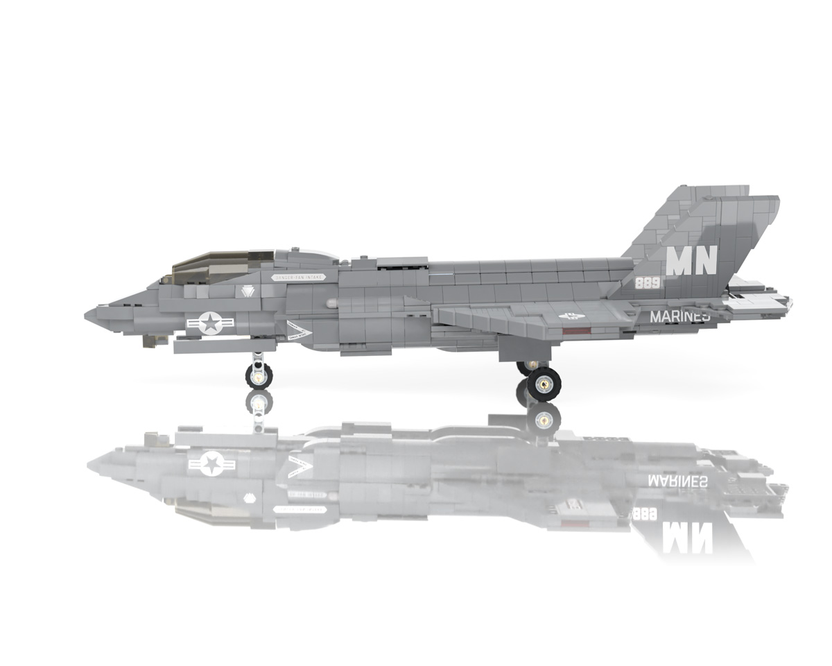F-35B Lightning II – STOVL Stealth Multirole Fighter | Brickmania Blog