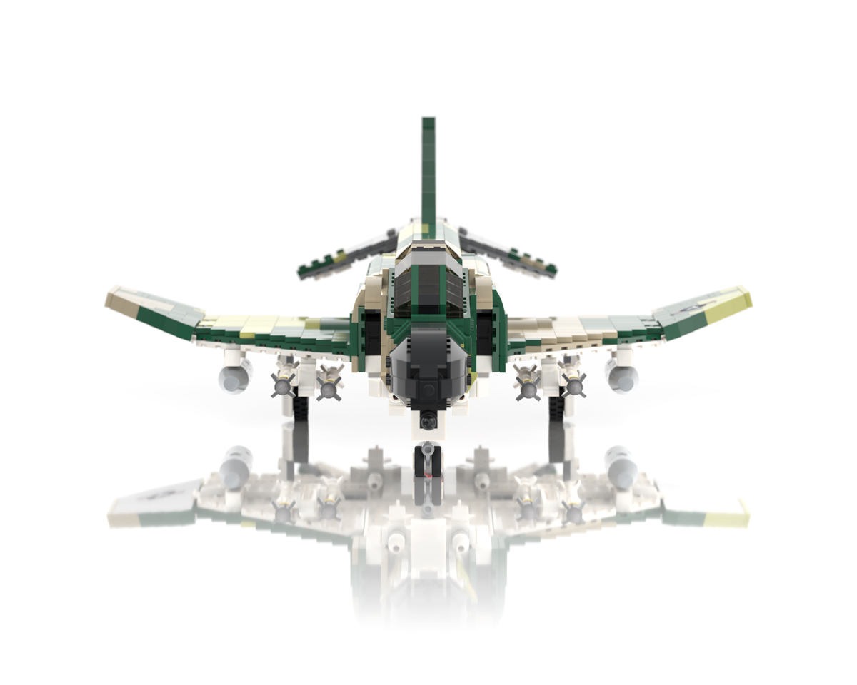 F-4C Phantom II – Supersonic Jet Interceptor | Brickmania Blog