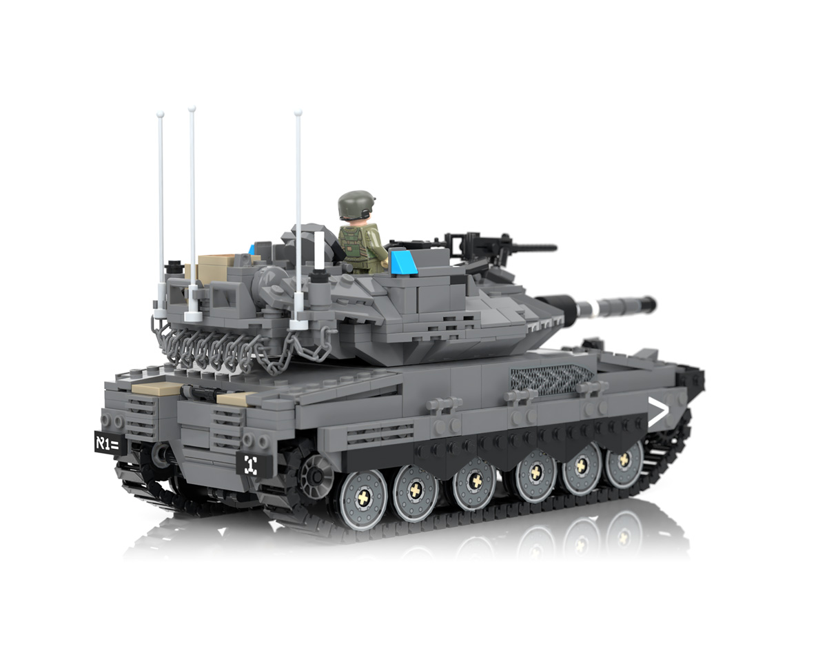 Merkava MK4 – Main Battle Tank | Brickmania Blog