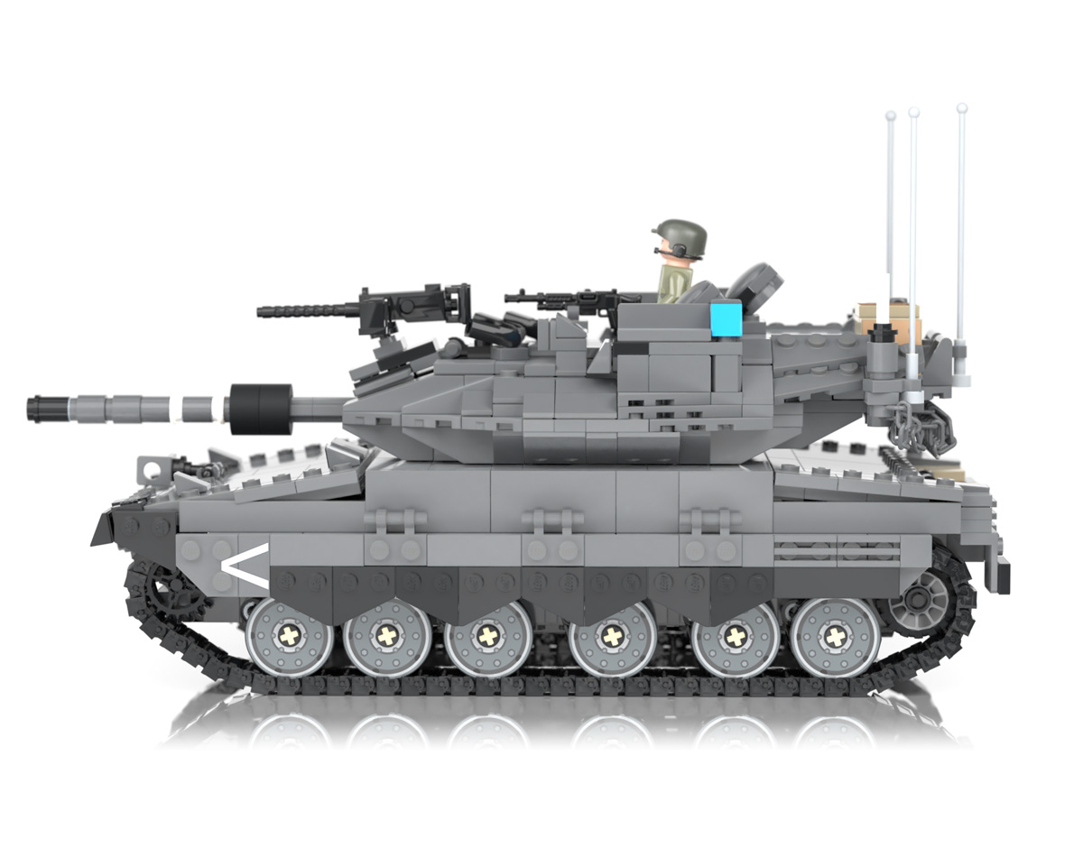 Merkava MK4 – Main Battle Tank | Brickmania Blog