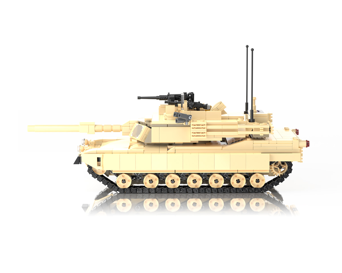 M1A2 Abrams – Main Battle Tank (2019) | Brickmania Blog