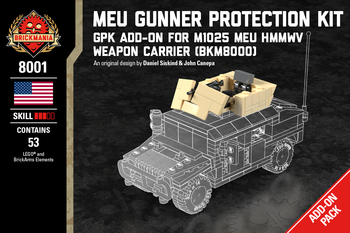 MEU Gunner Protection Kit – Add On Kit For M1025 MEU HMMWV | Brickmania ...