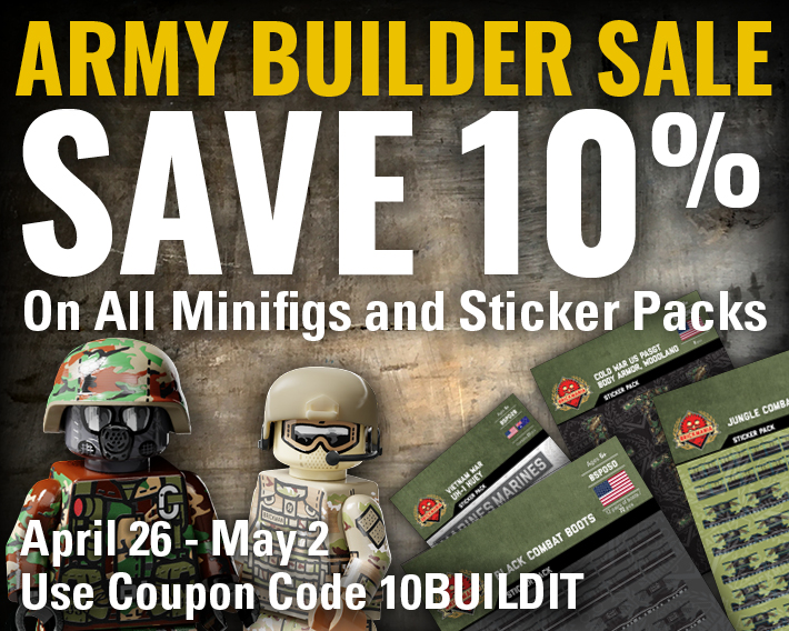 Army Builder Sale | Brickmania Blog