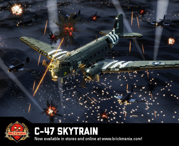 C-47 Skytrain – Military Transport Aircraft | Brickmania Blog