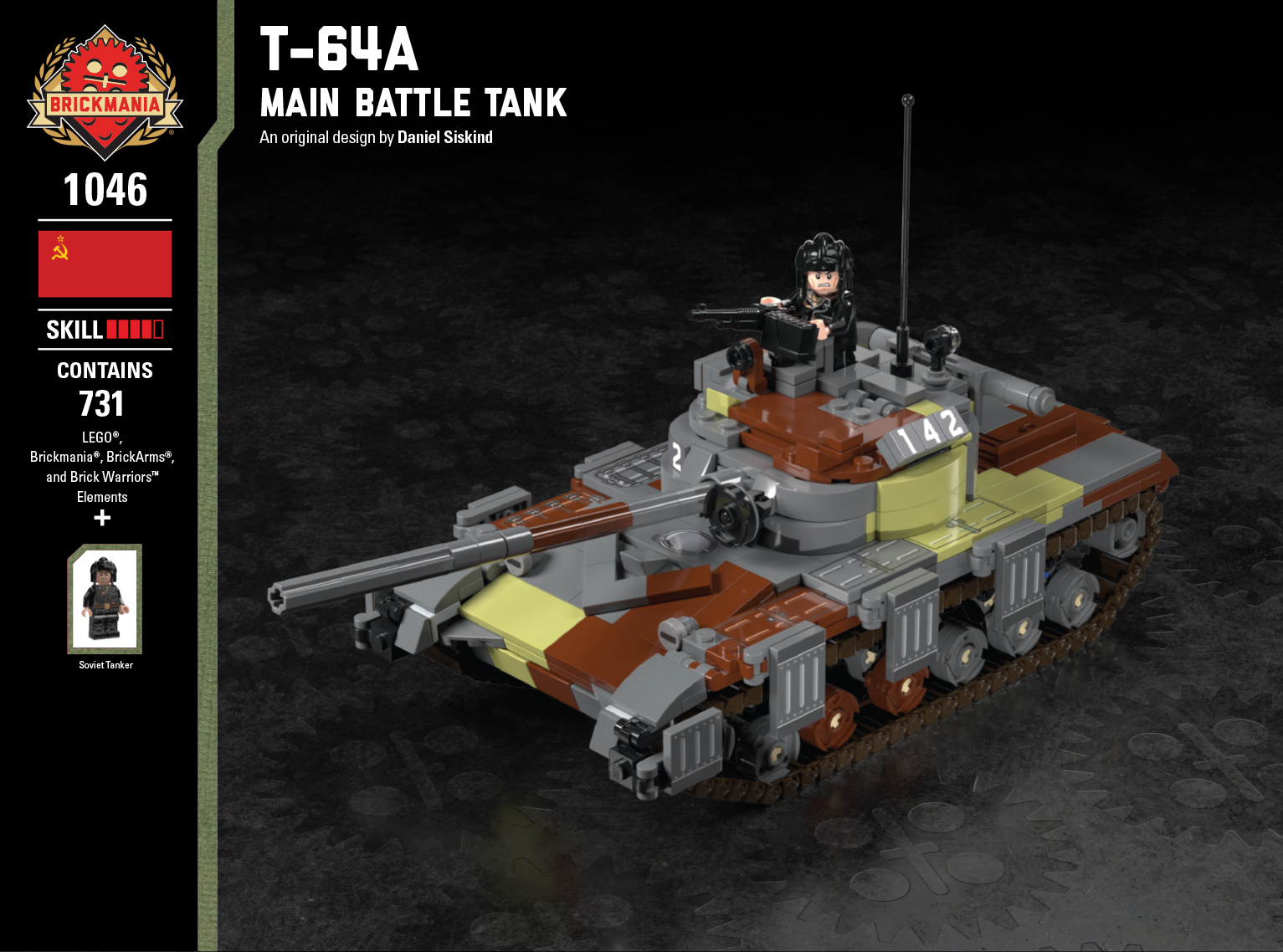 T-64A – Main Battle Tank | Brickmania Blog