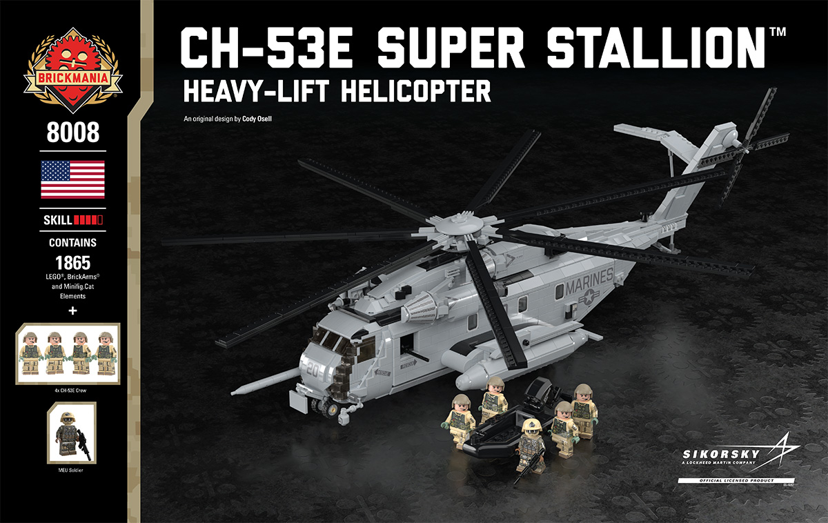 CH-53E Super Stallion™ – Heavy-Lift Helicopter | Brickmania Blog