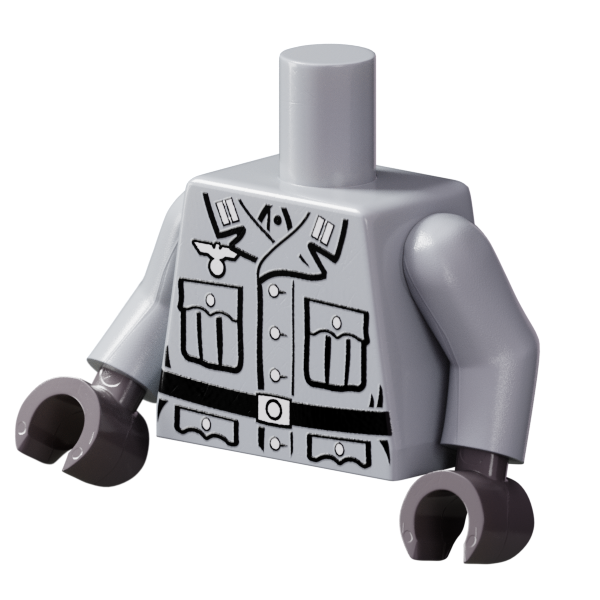 WWII German Heer Torso LG | Brickmania Blog