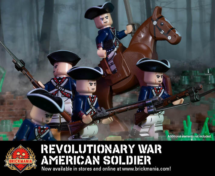 Revolutionary War American Soldier – Minifig of the Month | Brickmania Blog