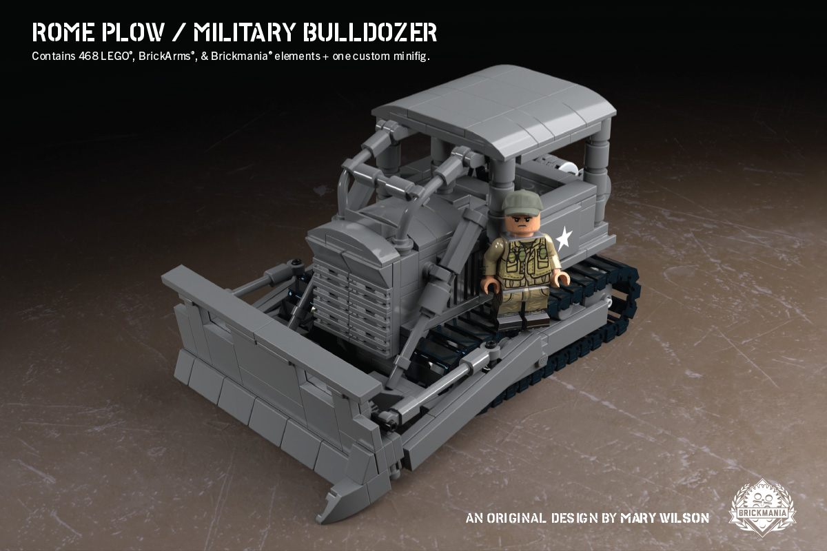 Rome Plow – Military Bulldozer | Brickmania Blog