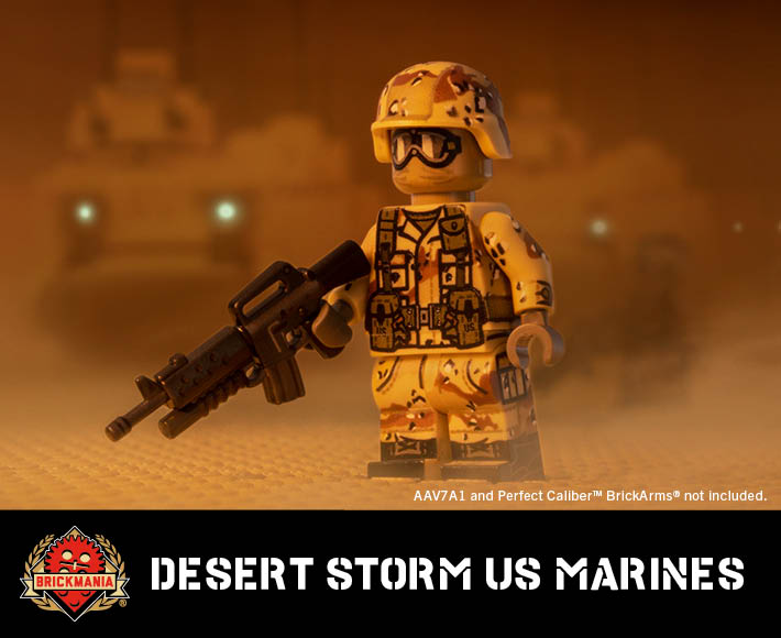 Desert Storm US Marines | Brickmania Blog