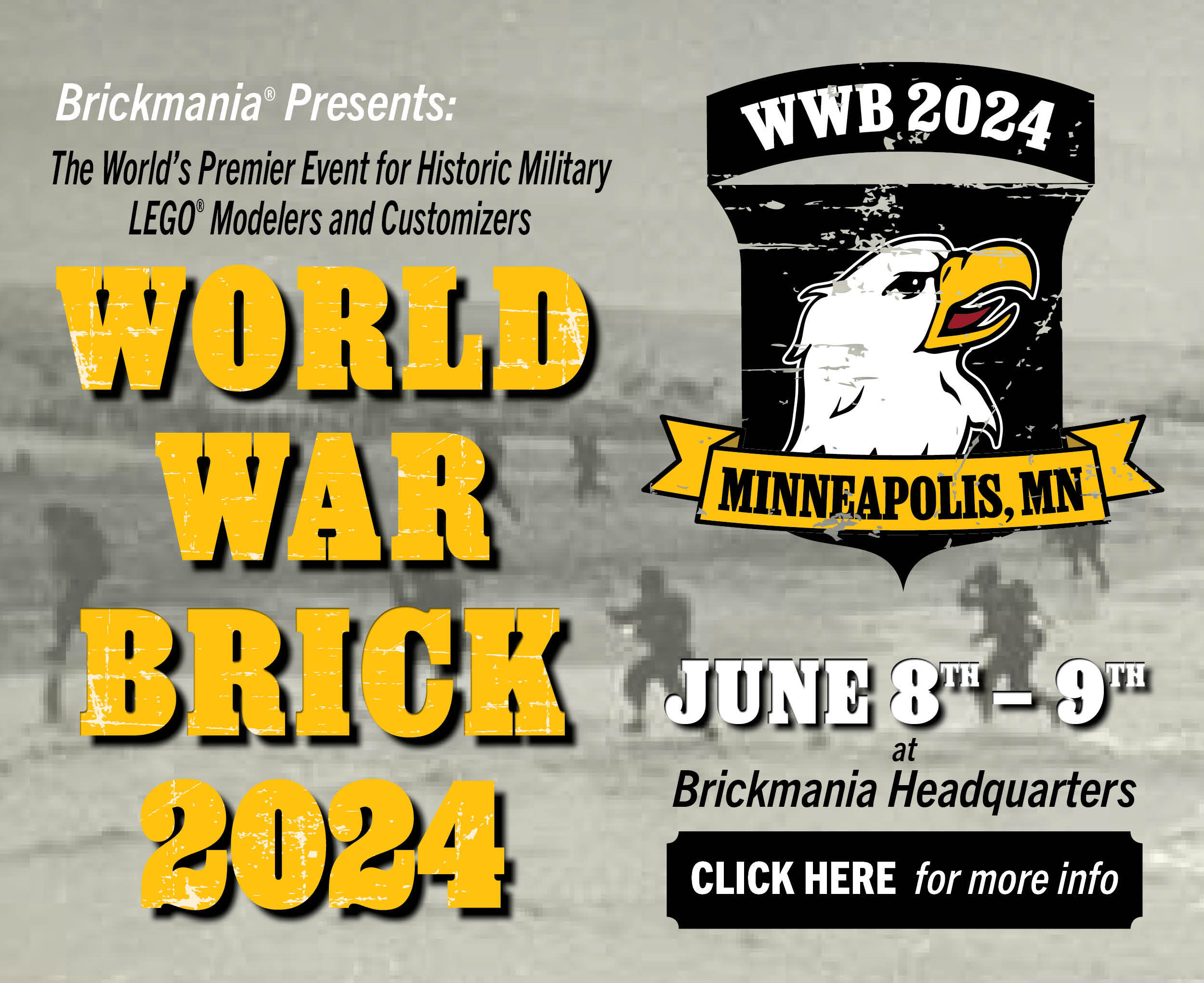 Minifig Monday, Countdown to World War Brick, and More! | Brickmania Blog